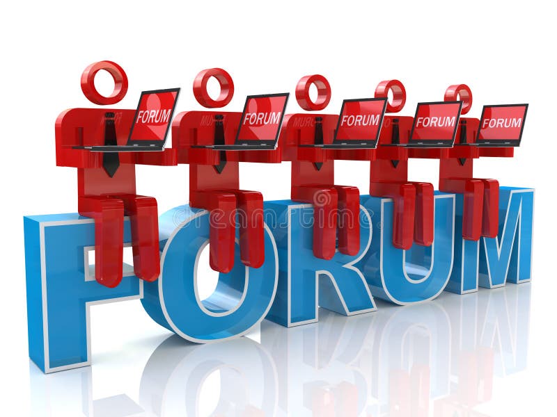 Online forum stock illustration. Illustration of data - 37643289