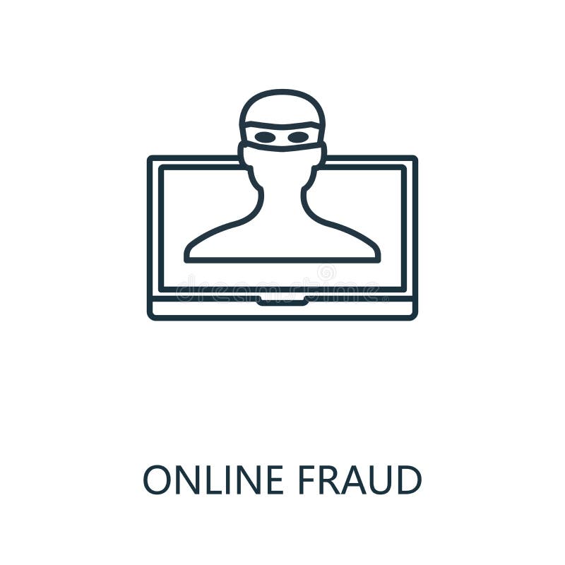 Online Fraud Icon Set. Premium Symbol in Different Styles from ...