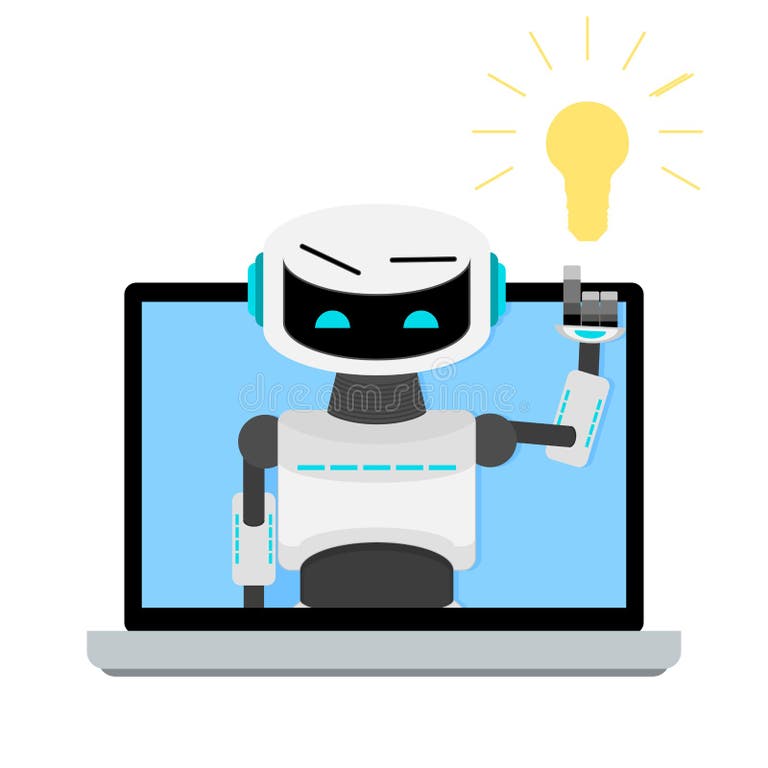 Online Support Bot Stock Illustrations – 13,290 Online Support Bot ...