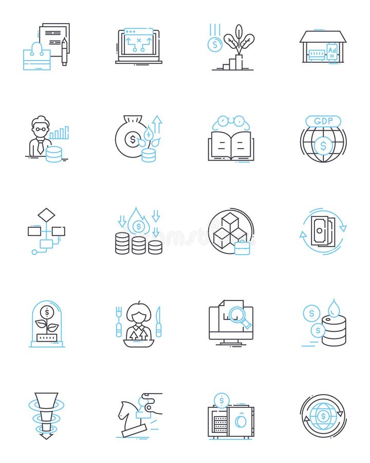 Online Homes Linear Icons Set. Connectivity, Accessibility, Convenience ...