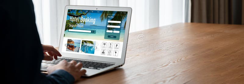 Online Hotel Accommodation Booking Website Provide Modish Reservation ...