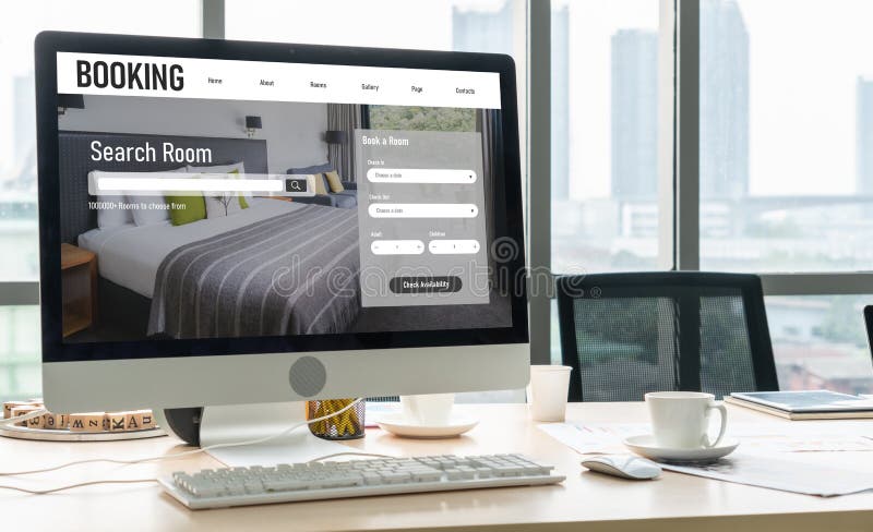 Online Hotel Accommodation Booking Website Provide Modish Reservation ...