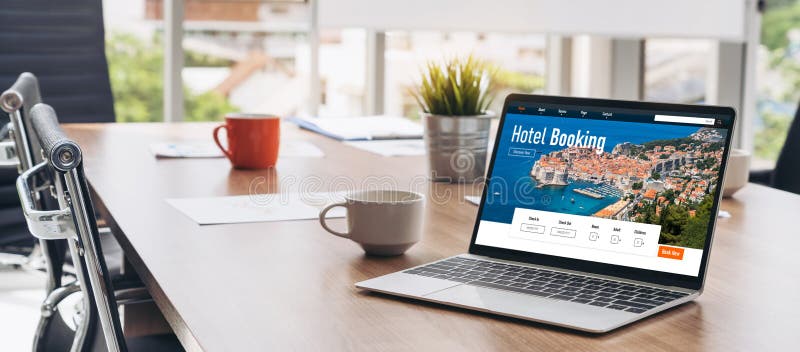 Online Hotel Accommodation Booking Website Provide Modish Reservation ...