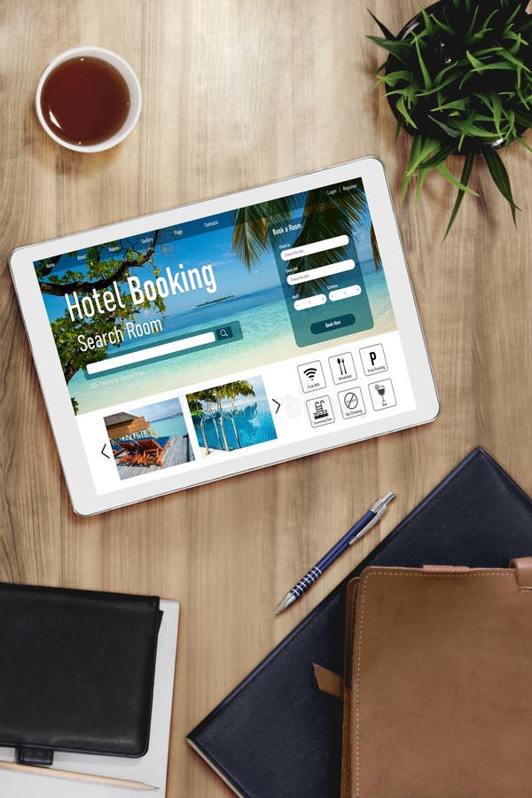 Online Hotel Accommodation Booking Website Provide Modish Reservation ...