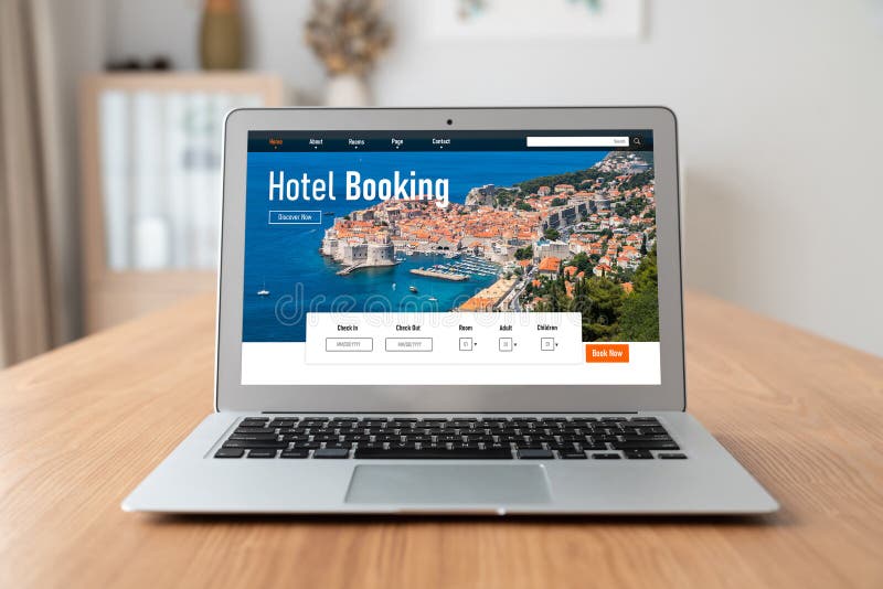 Online Hotel Accommodation Booking Website Provide Modish Reservation ...