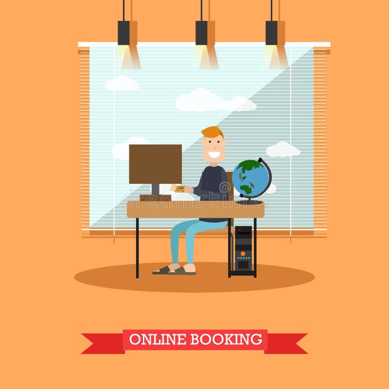 Make Reservation Stock Illustrations – 210 Make Reservation Stock ...