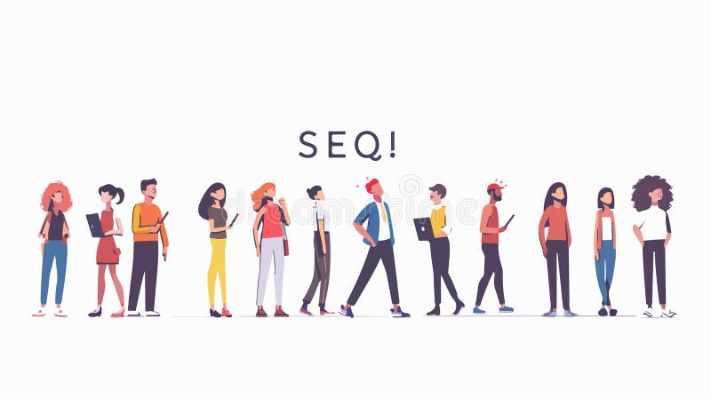 Online Information Search Bars with People Browsing Content Stock ...