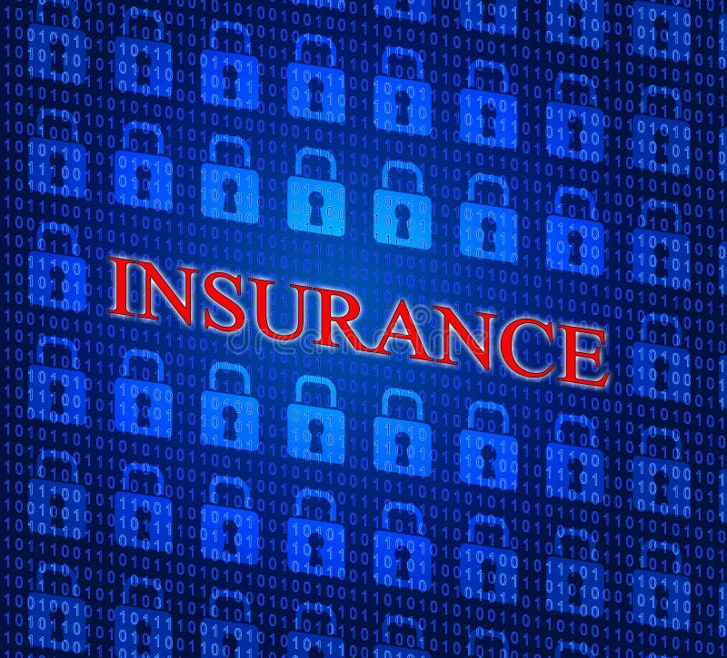 Online Insurance Represents World Wide Web and Indemnity Stock ...
