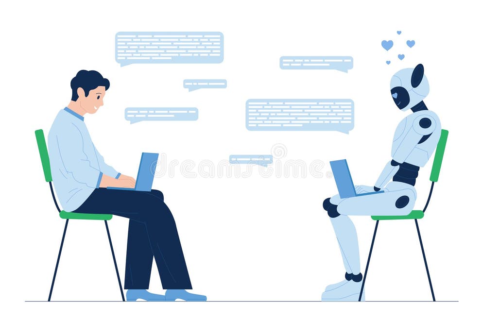 Online Interaction between Robot and Human in Chat, Customer and Bot ...