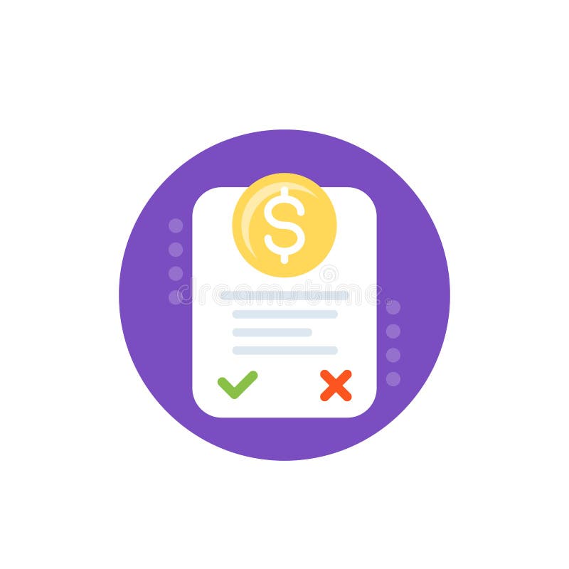 Invoice Flat Vector Icon Stock Illustrations – 8,512 Invoice Flat ...