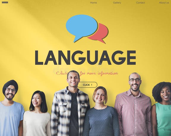 Online Language Learning Interface Concept Stock Photo - Image of asian ...