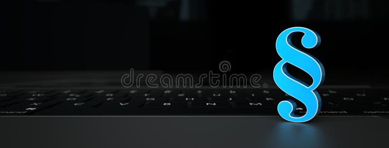 Blue Paragraph Burden stock illustration. Illustration of three - 30781625