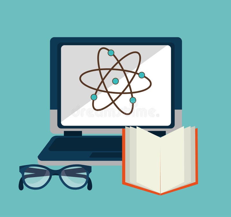 Online learning design stock illustration. Illustration of background ...