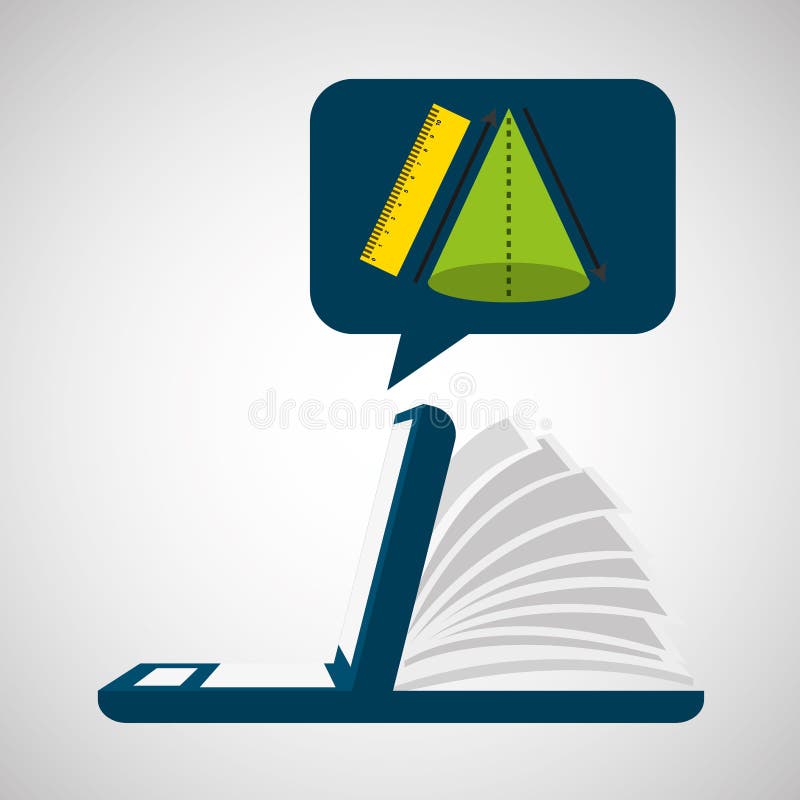 Learning Geometry and School Lifestyle Concept Stock Vector ...