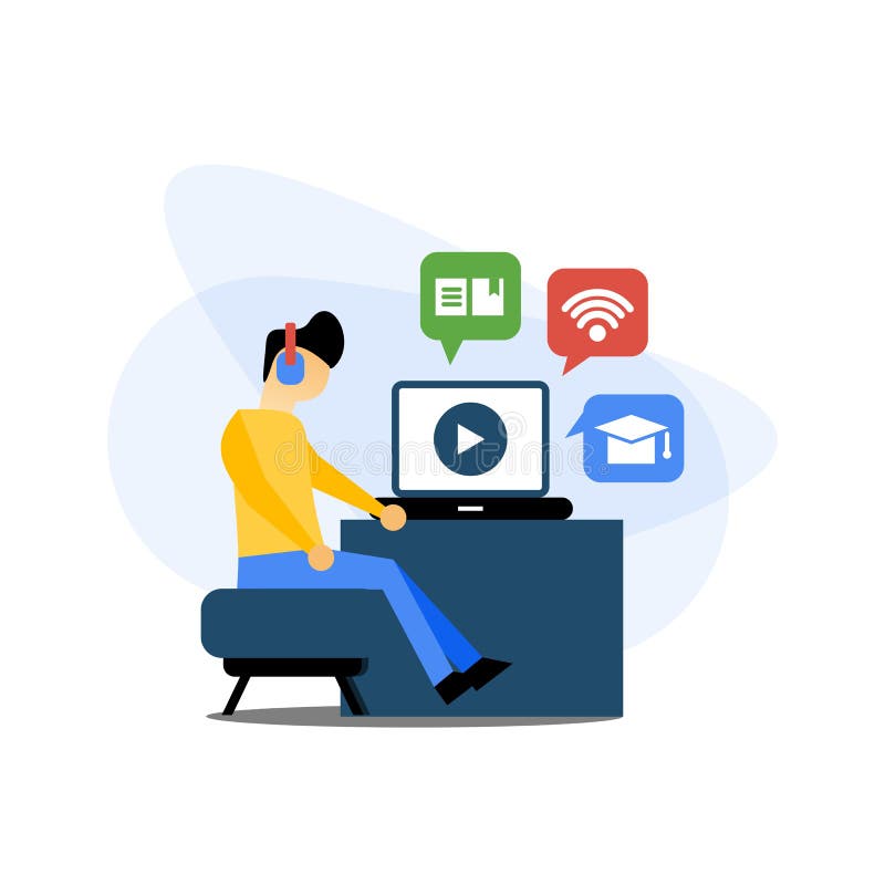 Online Learning Cat Stock Illustrations – 756 Online Learning Cat Stock ...