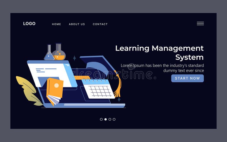 Learning Management System Interface Stock Illustrations – 1,767 Learning Management System ...