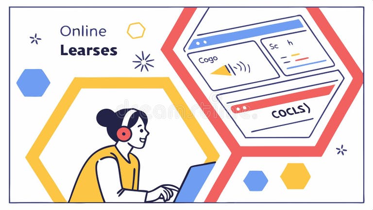 Online Learning Platform, E-learning Interface, Digital Education, and Online Course Design ...