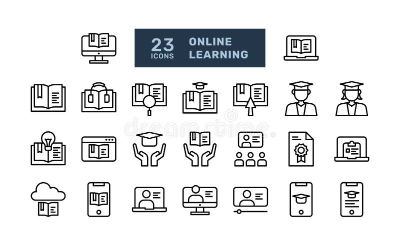 Online Learning Study School Webinar Seminar Education Detailed Outline ...