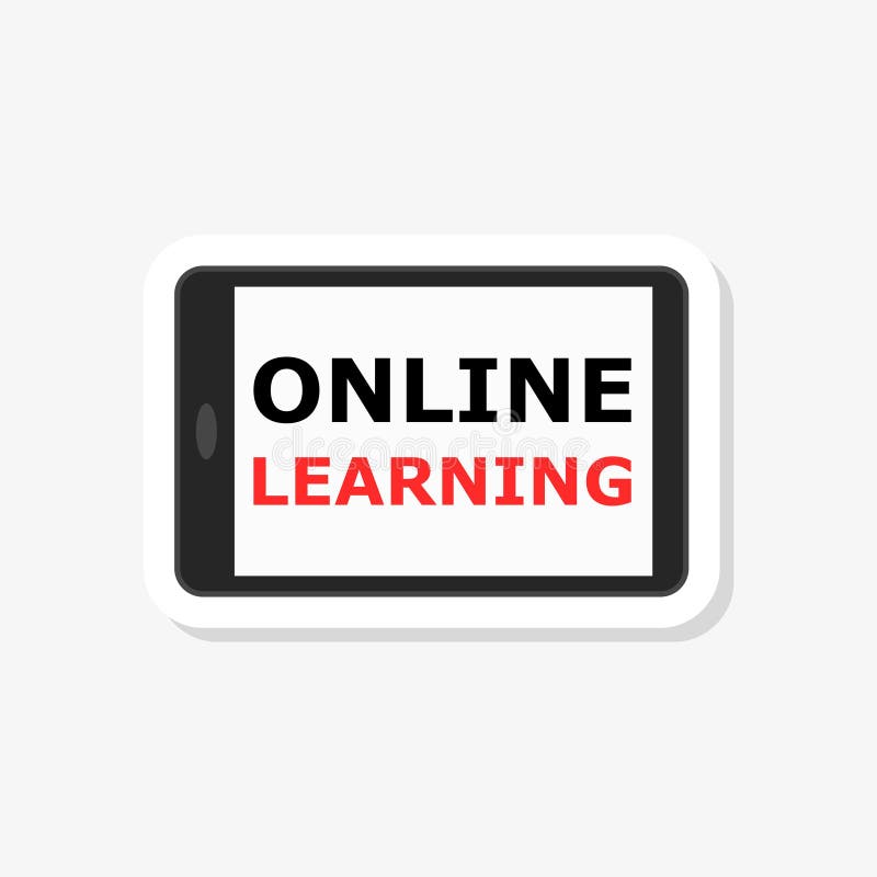 Online Learning Sticker Stock Illustrations – 1,228 Online Learning ...