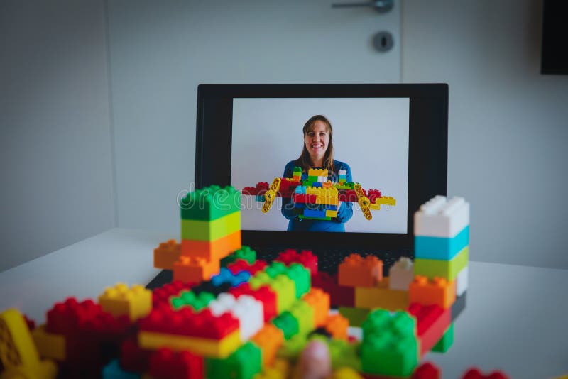 Online Lesson, Building Construction from Blocks with Online Technology ...