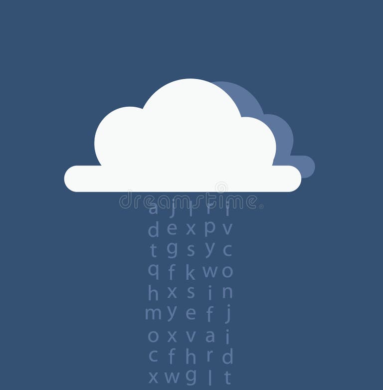 Raining Letters Stock Illustrations – 103 Raining Letters Stock ...