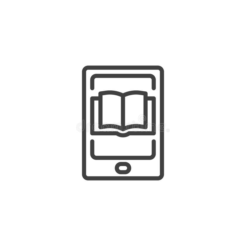 Library Line Icon Concept. Library Vector Linear Illustration, Symbol ...