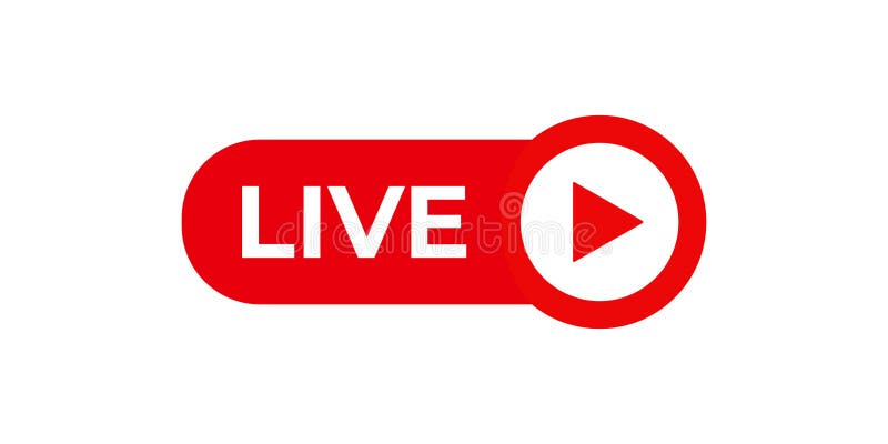 Online live stream logo. stock vector. Illustration of news - 342085599