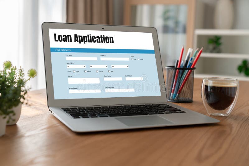 Online Loan Application Form for Modish Digital Information Collection ...