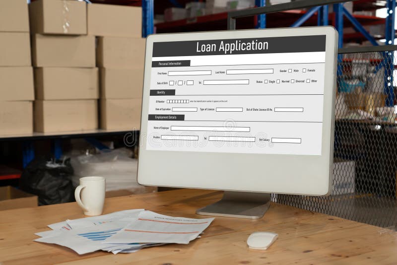 Online Loan Application Form for Modish Digital Information Collection ...