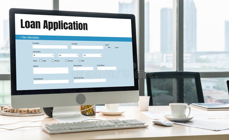 Online Loan Application Form for Modish Digital Information Collection ...