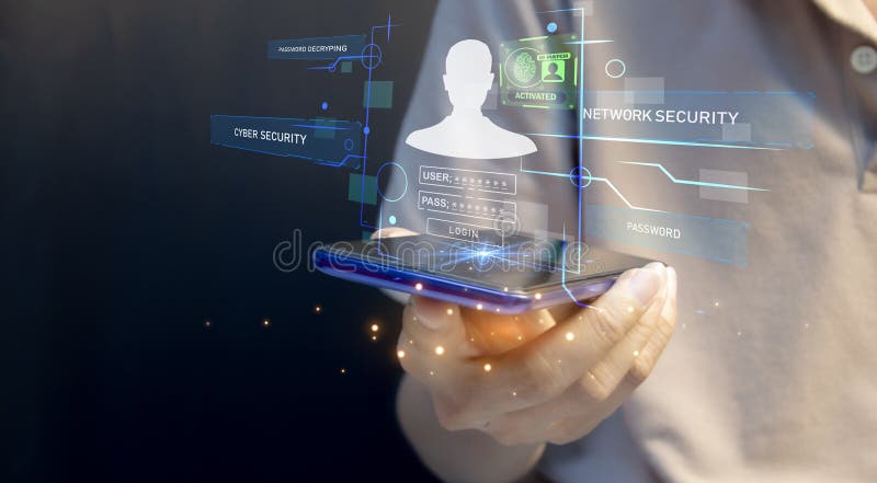Online Login Verification Concept, Password Entry, Identity ...