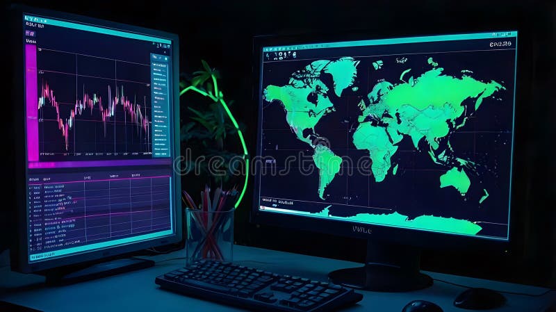 Data Analysis Online Marketing Chart Stock Illustration - Illustration ...