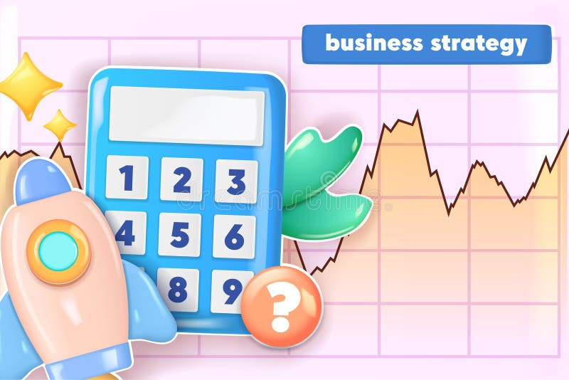 Online Marketing, Financial Report Chart, Data Analysis. 3D Vector ... Online Marketing, Financial Report Chart, Data Analysis. 3D Vector ...