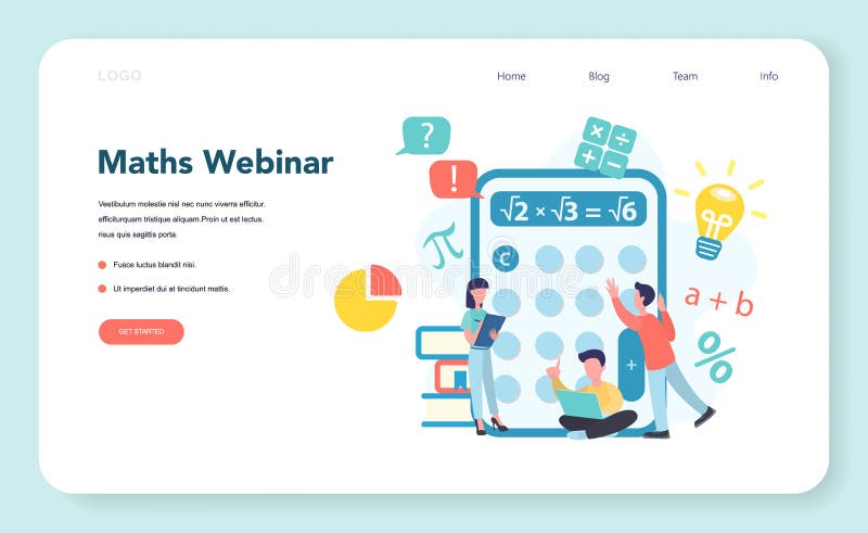 Math Courses Banner Stock Illustrations – 57 Math Courses Banner Stock ...