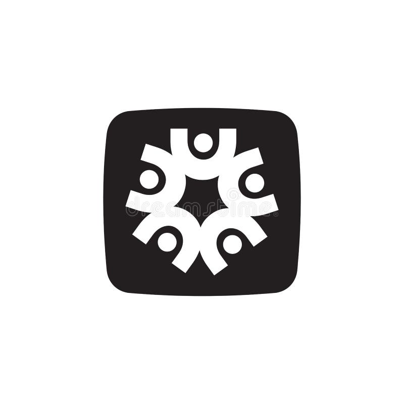 Online Meeting Community App Logo Design Stock Vector - Illustration of ...