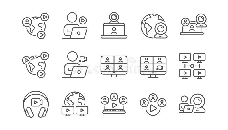 Virtual Training Icons Stock Illustrations – 912 Virtual Training Icons ...