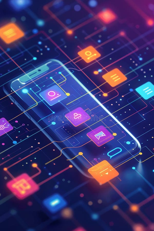 Online Networking Platform Showcasing Strategic Customer Connections in ...