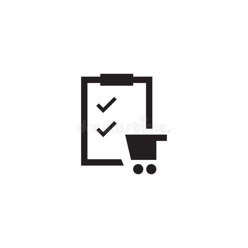 Online Order Vector Icon Design Template Stock Vector - Illustration of ...