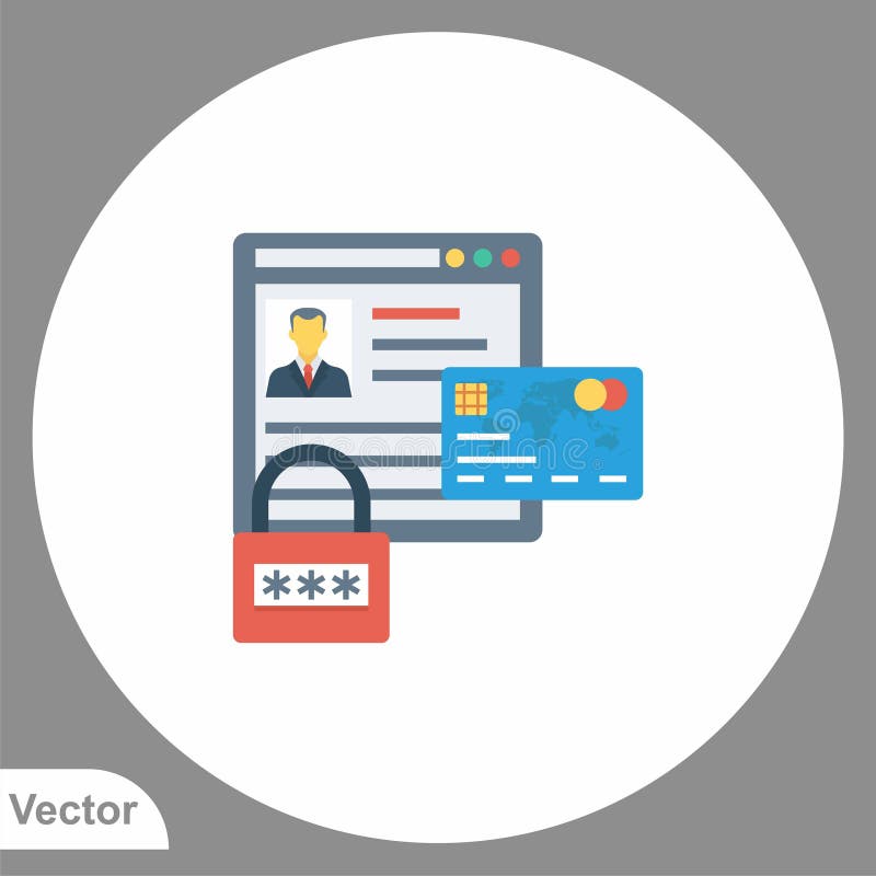 Online Order Vector Icon Sign Symbol Stock Vector - Illustration of ...