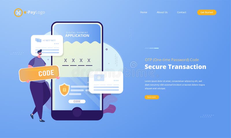 Otp Stock Illustrations – 689 Otp Stock Illustrations, Vectors ...