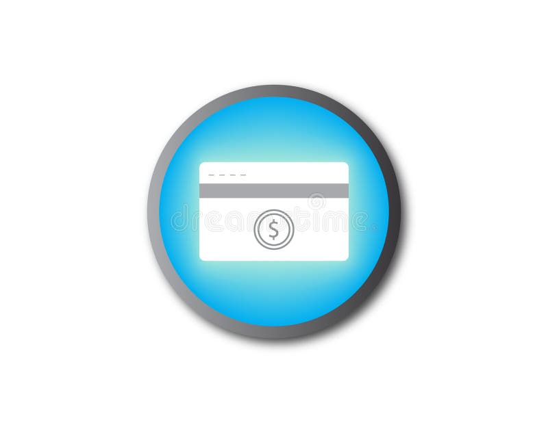 Payout Button Line and Glyph Icon. Hand and Pay Button Vector ...
