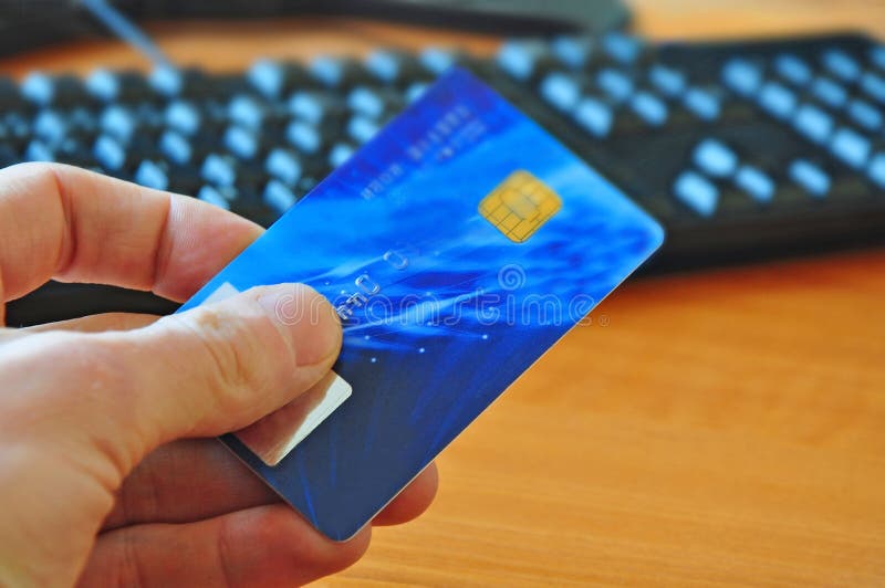 Online Payment by Credit Card Stock Photo - Image of bank, card: 157283822