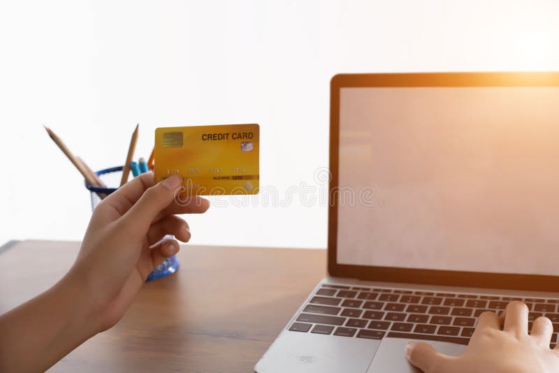 Online Payment and Shopping Concepts Stock Photo - Image of online ...