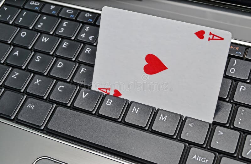 Online poker stock photo. Image of chips, numbers, gambler - 38251372