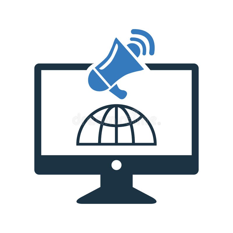 Online Presence Background Stock Illustrations – 544 Online Presence ...