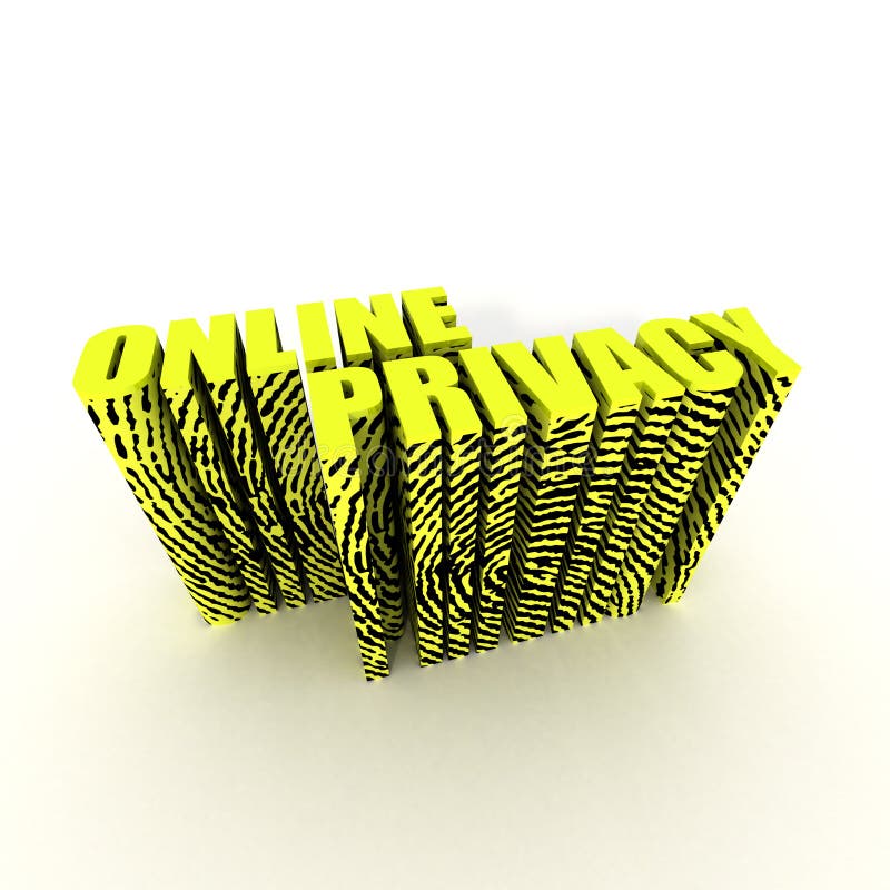 Online privacy stock illustration. Illustration of defend - 17272892