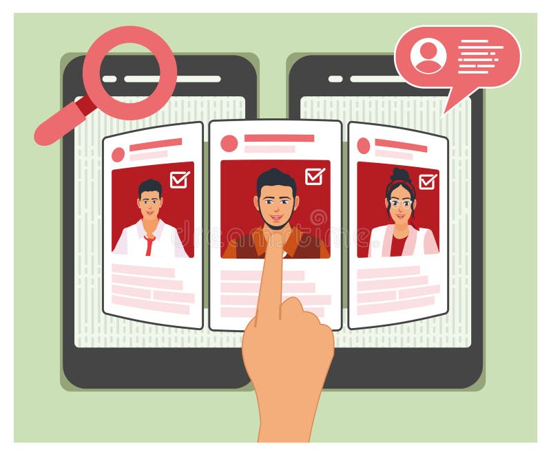 Cv Profile Choose Stock Illustrations – 413 Cv Profile Choose Stock ...