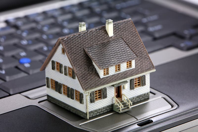 Online real estate concept stock image. Image of modern - 3382433