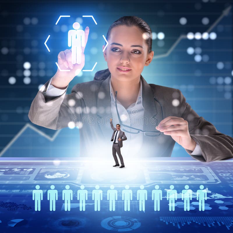 Online Recruitment and Job Search Concept Stock Image - Image of ...