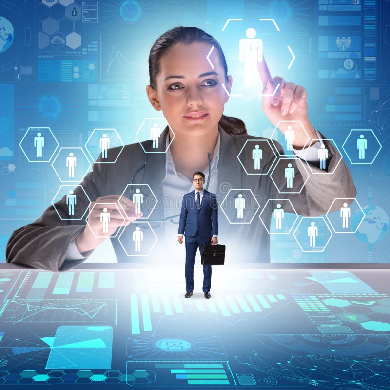 Online Recruitment and Job Search Concept Stock Image - Image of ...